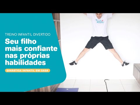 #11 Ginástica Infantil em Casa | Dominando habilidades motoras fundamentais! Ginástica para crianças