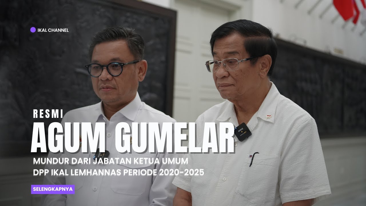 Jenderal TNI (Purn) Agum Gumelar Mundur dari Jabatan Ketua Umum IKAL ...