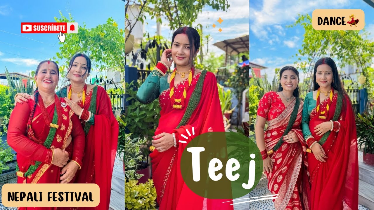 Our Teej Dar Party At Home| Dance 💃🏻 Food 🥘 Celebration - YouTube