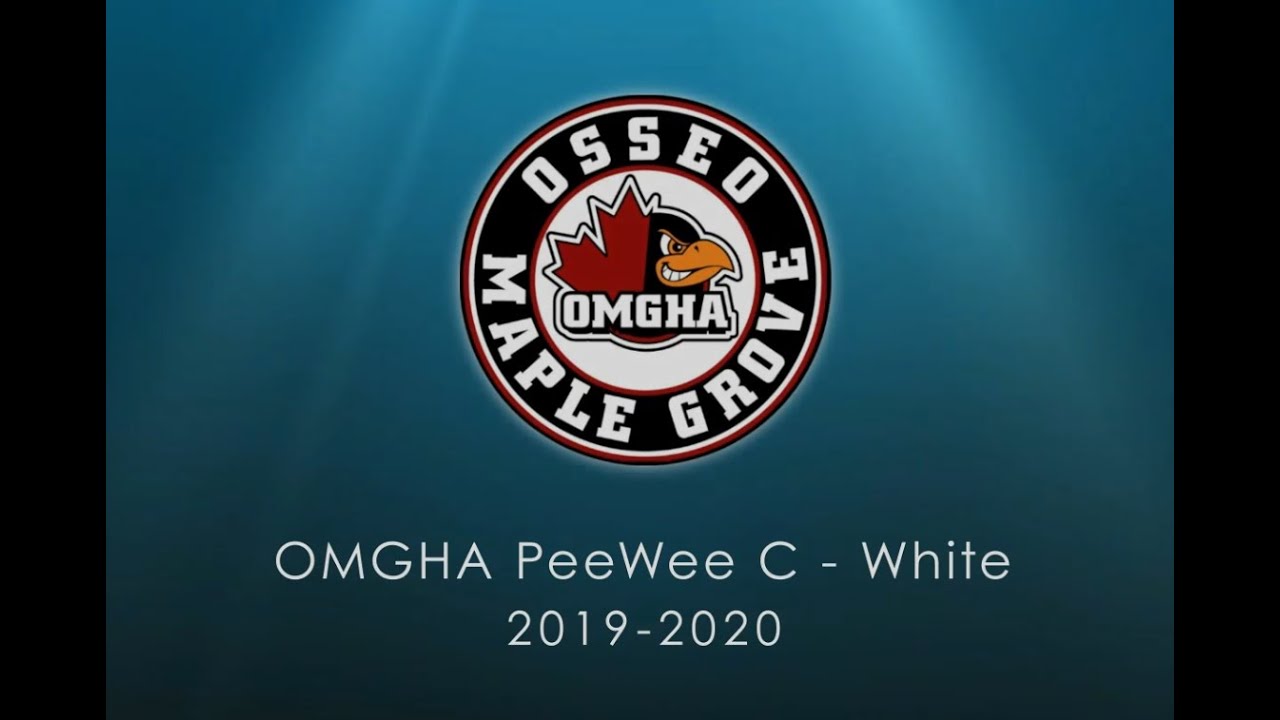 OMGHA PEEWEE C - WHITE 2019-2020 SEASON VIDEO - YouTube
