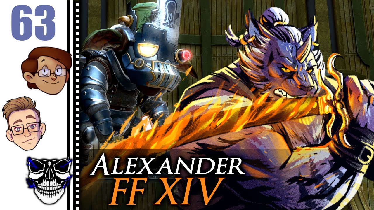 Let's Play Final Fantasy XIV: Alexander Co-op Part 63 - Oppressor ...