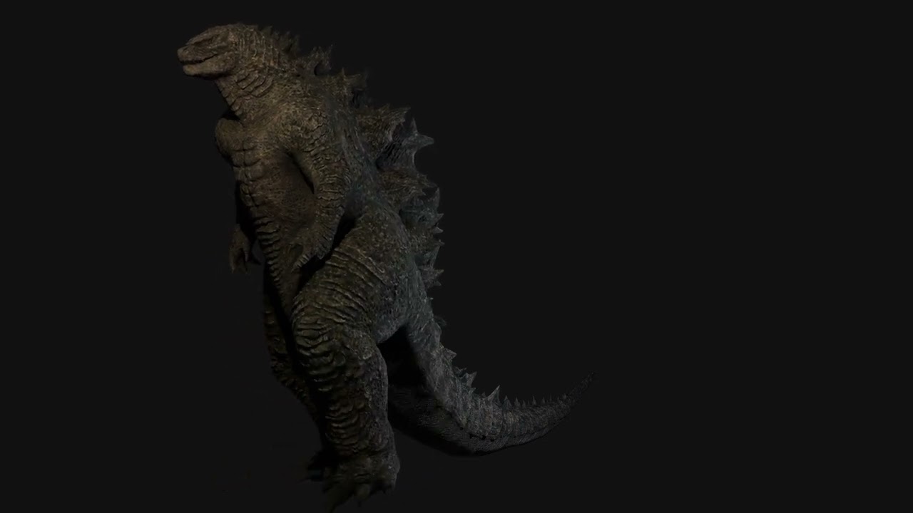 Godzilla Walk Cycle - YouTube