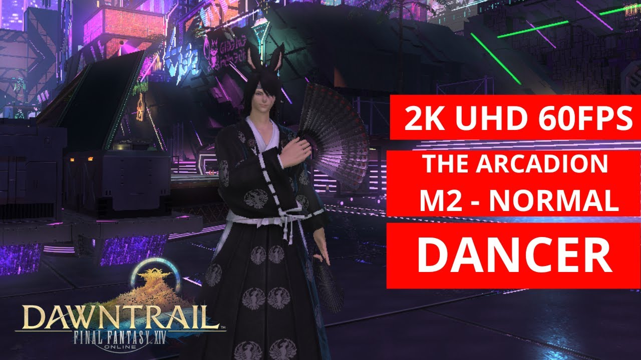 FFXIV Dawntrail: The Arcadion M2 - NORMAL DANCER GAMEPLAY 220 [2k/MAX ...