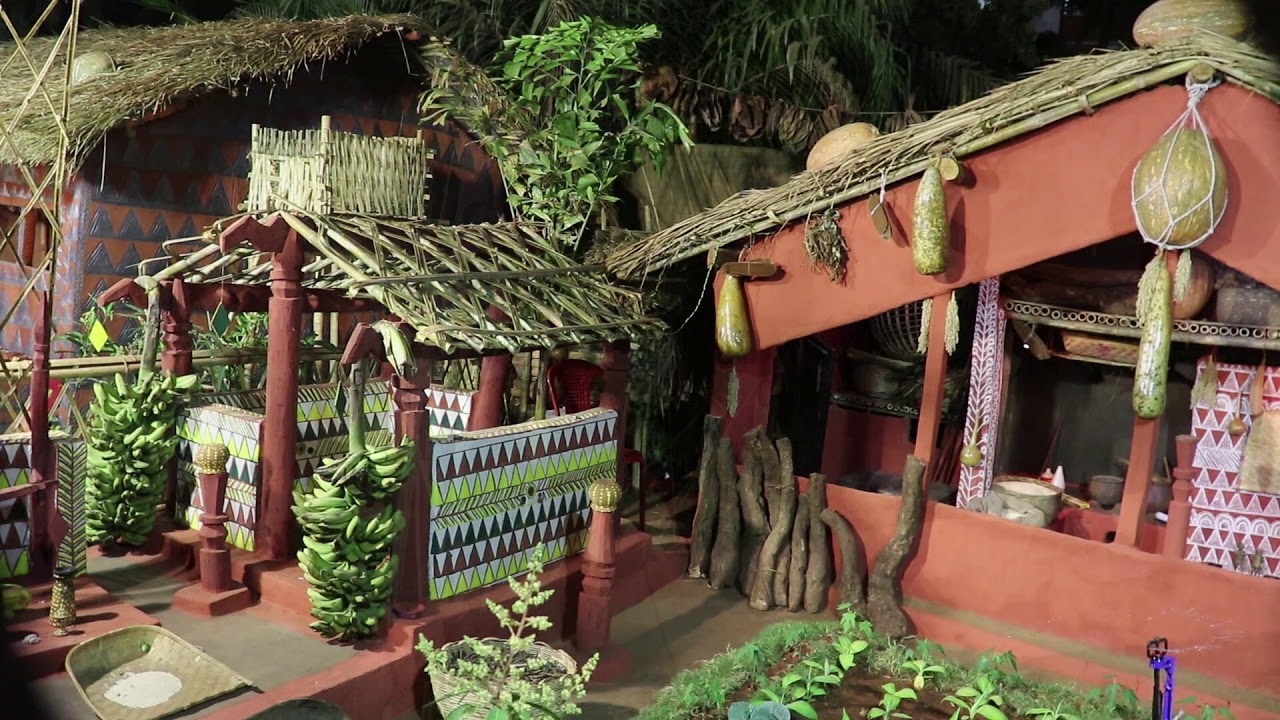 Inside the life of tribes in odissa villega | village house indian ...