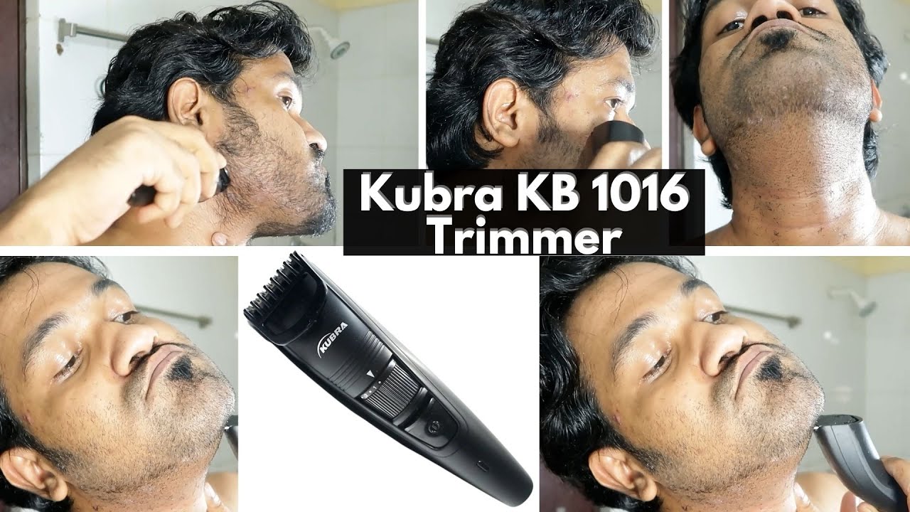 How Trim Like A Pro By Kubra KB 1016 Trimmer Usages And Trimmer ...