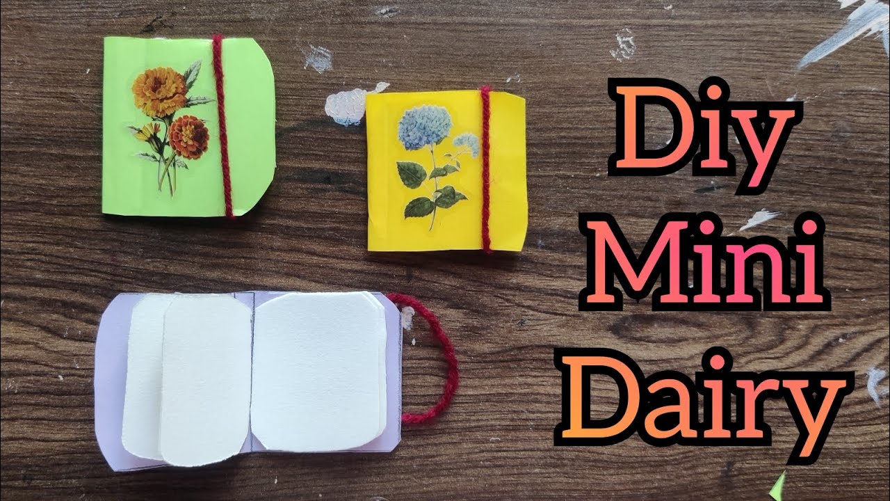 Diy mini dairy | handmade dairy | Easy Craft Ideas for Kids | Easy ...