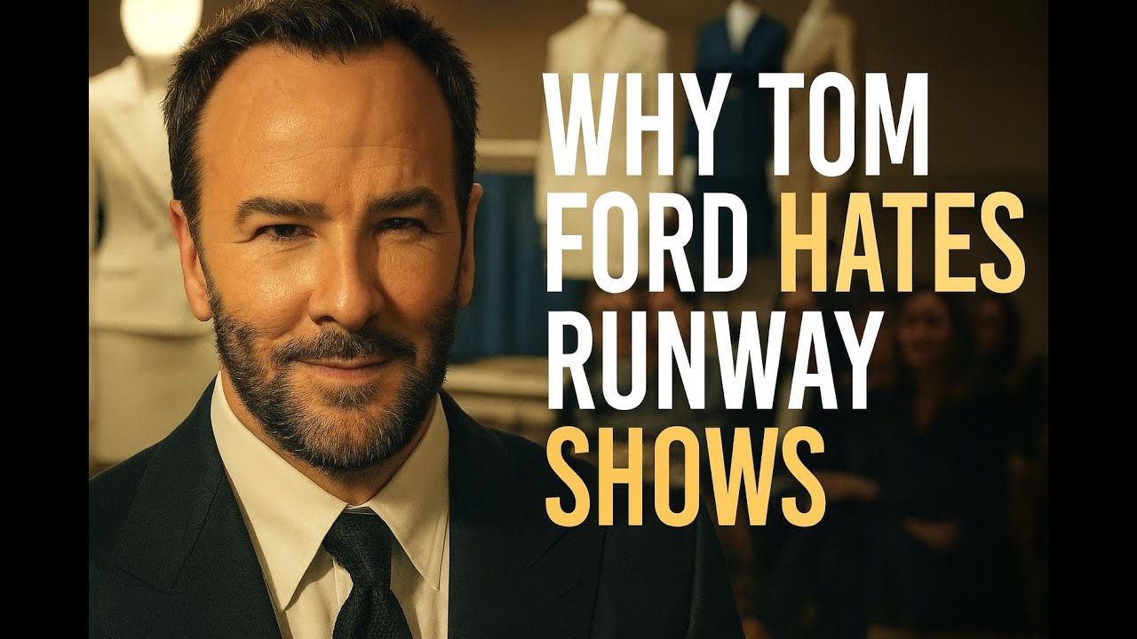 Tom Ford Interview on Fashion Secrets, Business Insights & Why He Hates ...