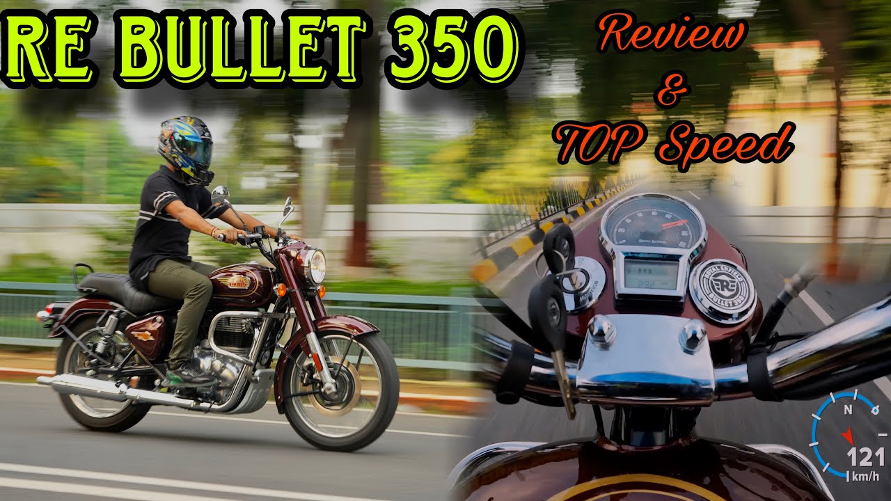2023 RE BULET 350 Top Speed Test | Detailed Ride Review - YouTube