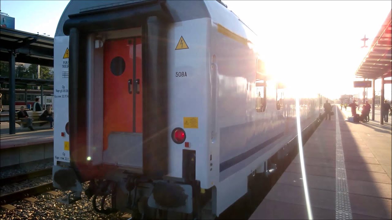 Wagon konferencyjny 508A z zewnątrz [skład Open'er] - YouTube