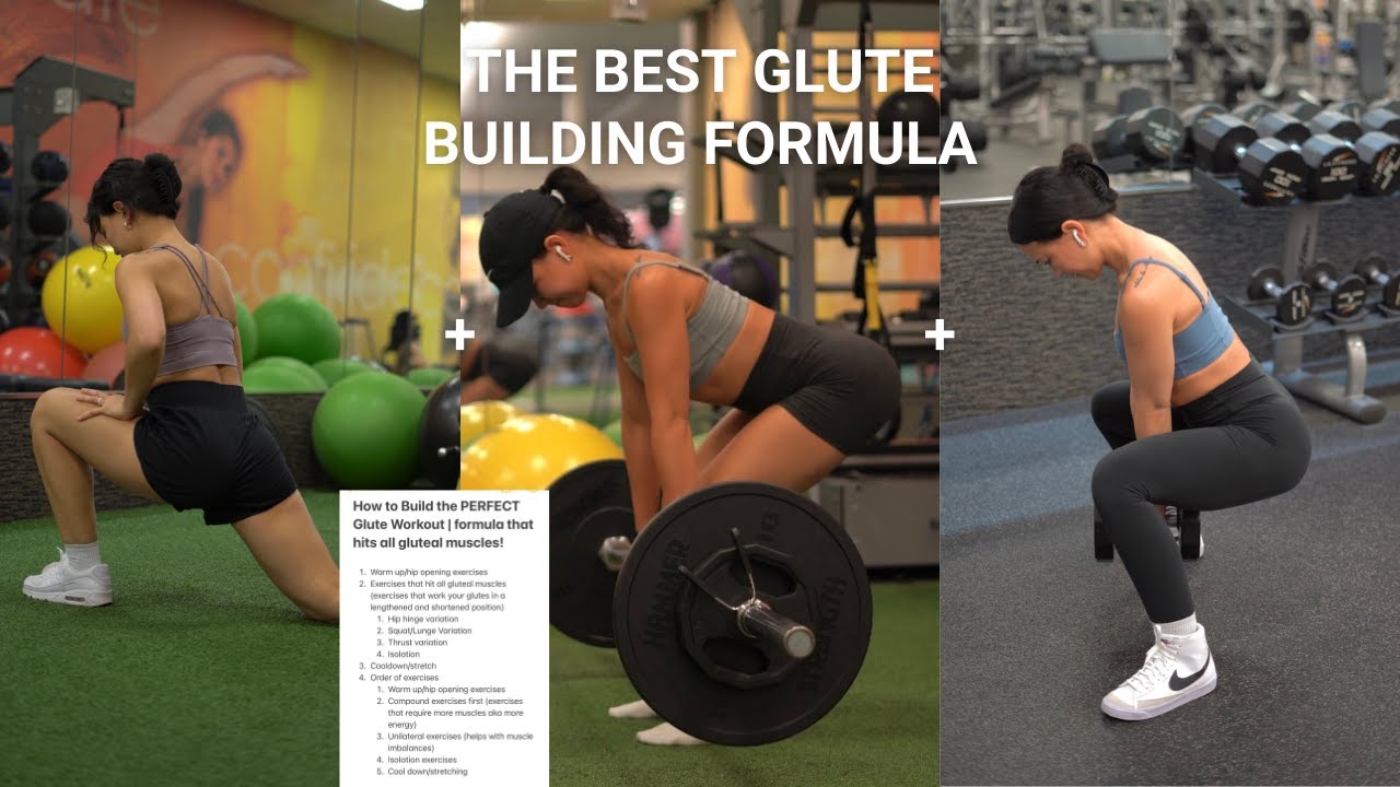 How to Build the PERFECT Glute Workout | formula for glute growth ...