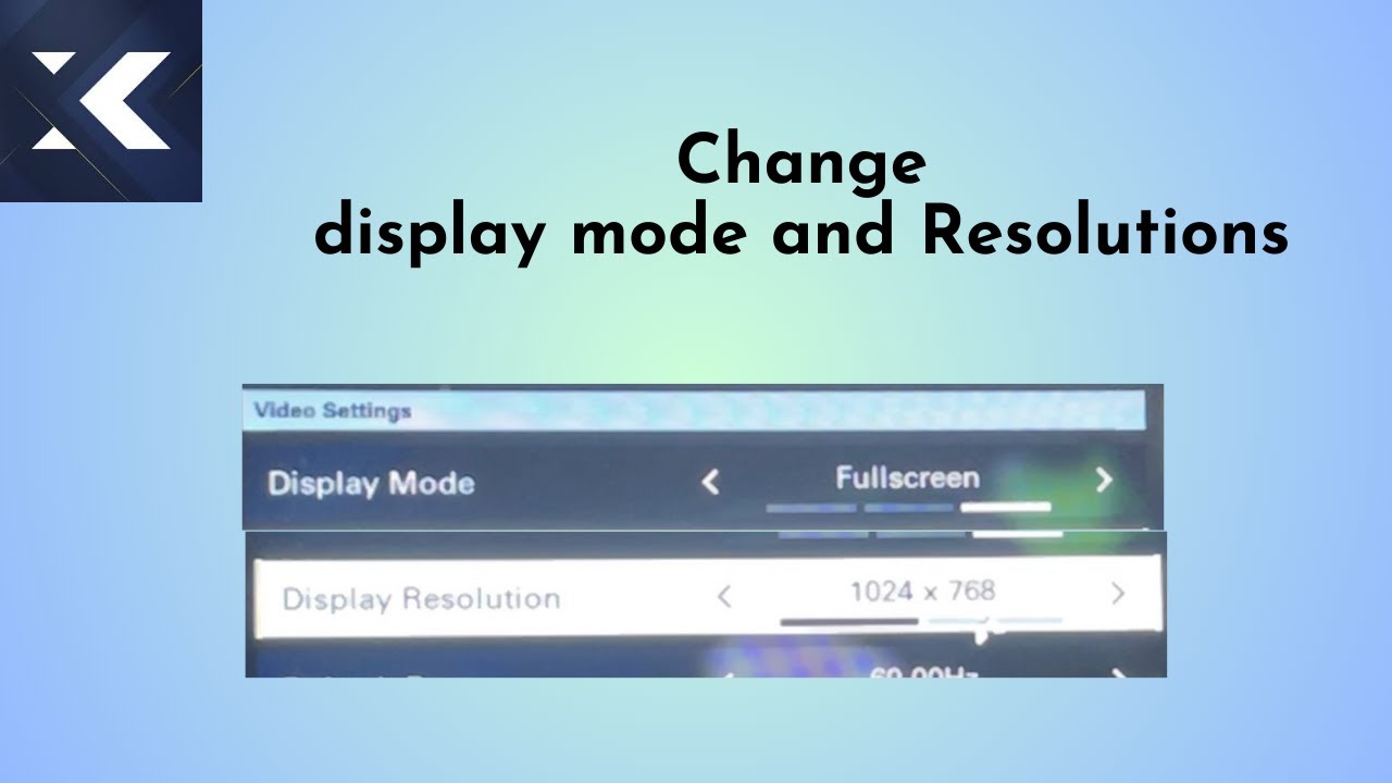 How to change display mode and Resolutions Settings in XDefiant - YouTube