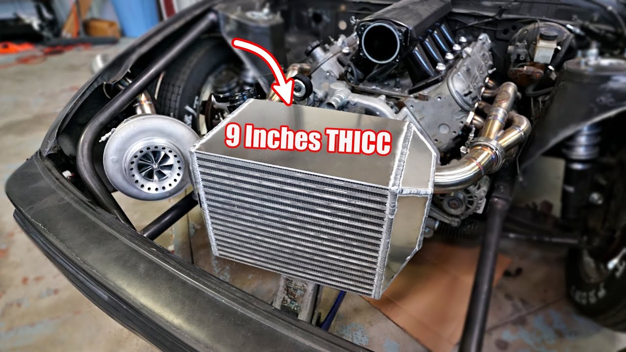 Building End Tanks for the RX-7's Intercooler! - YouTube