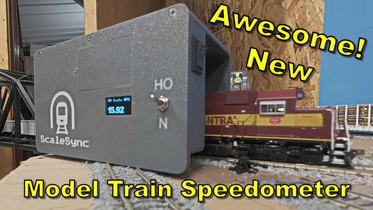 Model Train Speedometer From ScaleSync | Absolutely Awesome Product For ...