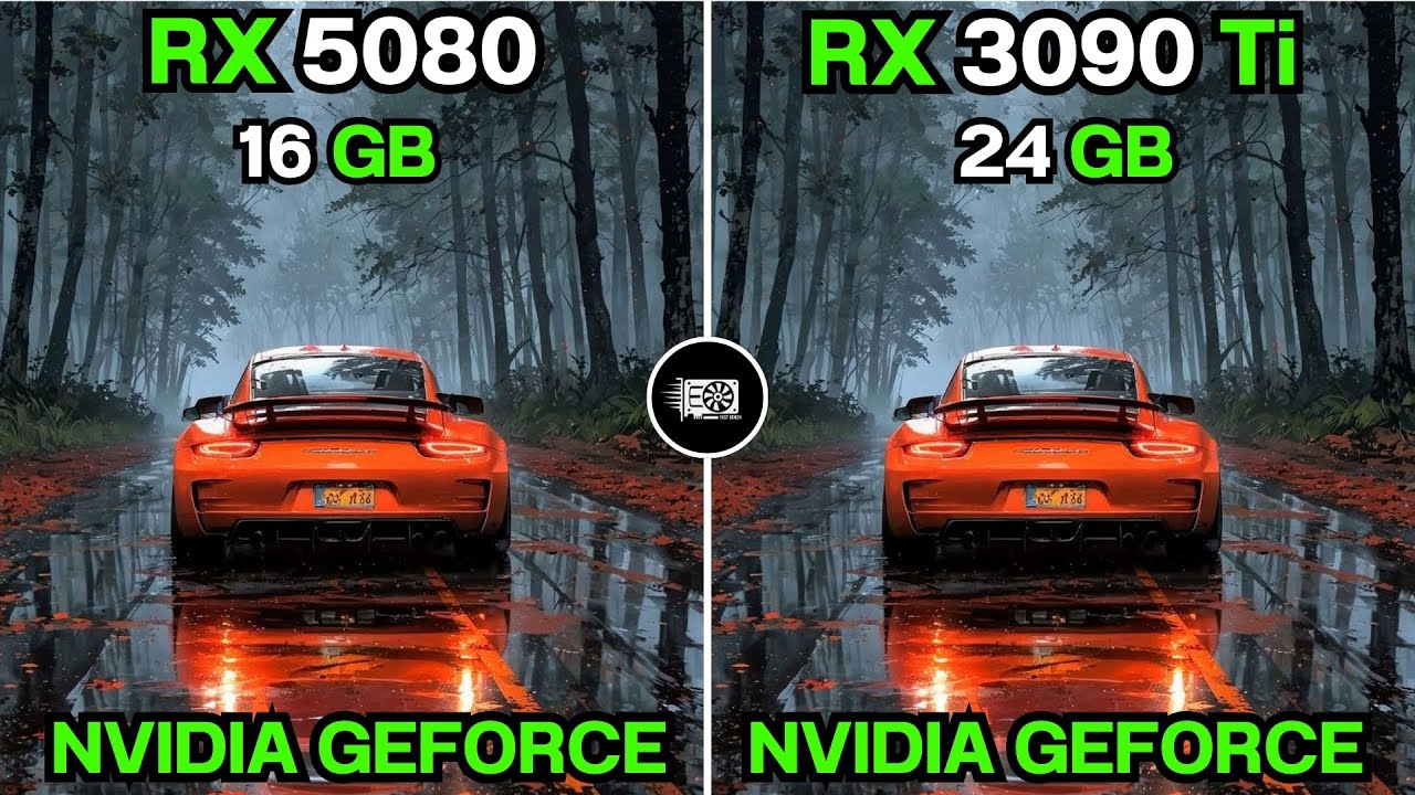 RTX 5080 VS RTX 3090 Ti + Ryzen 7 7800X3D | 20 Games Tested in 1080P ...