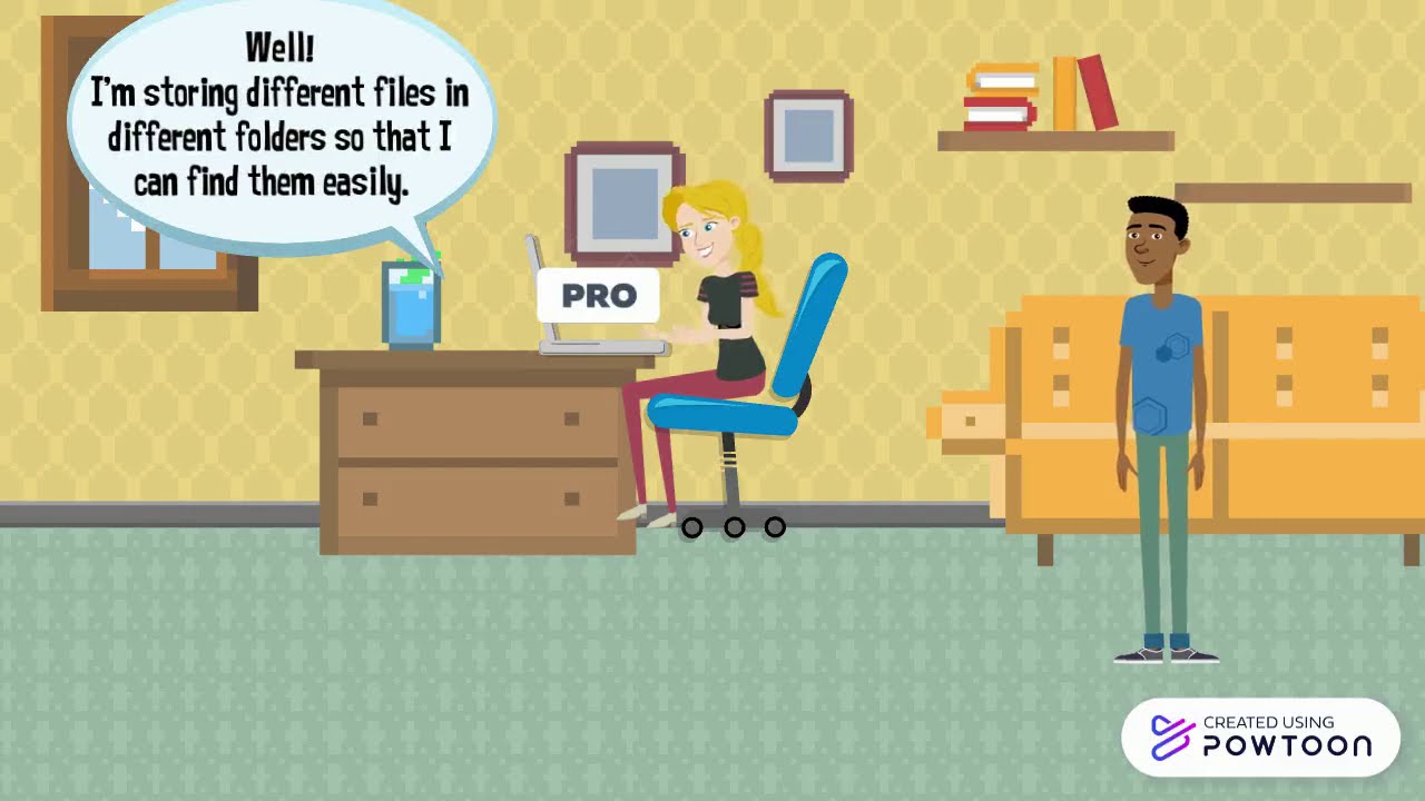 Importance of storing files in different folders. - YouTube