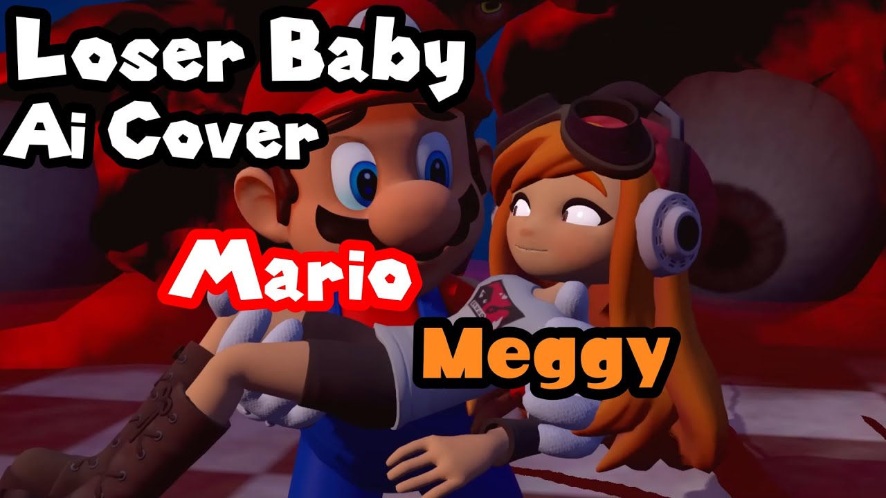 "Loser, Baby” - Hazbin Hotel - Ft Mario & Meggy (AI Cover) - YouTube