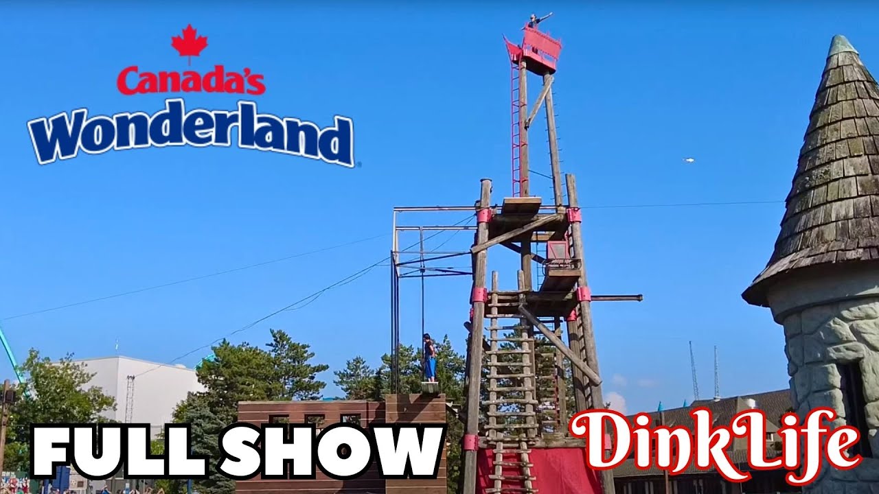 Fall Out Stunt Dive Show at Canada's Wonderland - YouTube