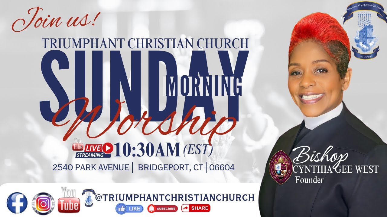 Sunday Morning Worship | Bishop Cynthia Gee-West | Triumphant Christian ...