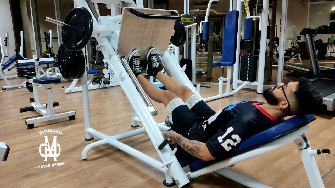 Exercício - Panturrilha no Leg Press 45° - YouTube
