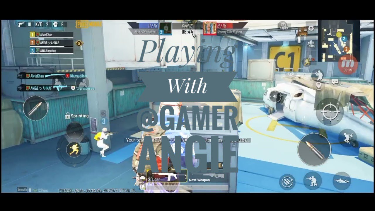 Playing Hanger With @Gamer Angie | His Channel's Link Is In The ...