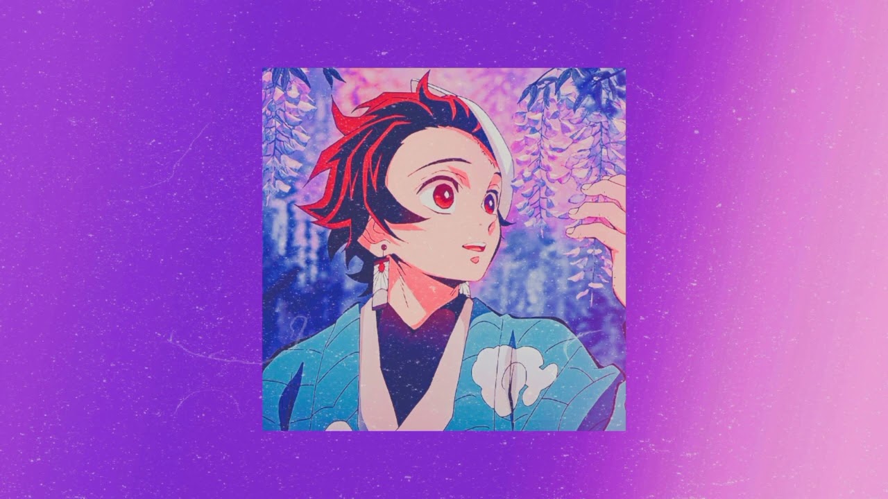 Walking among blue spider lilies with Tanjiro Kamado - a chill lofi ...