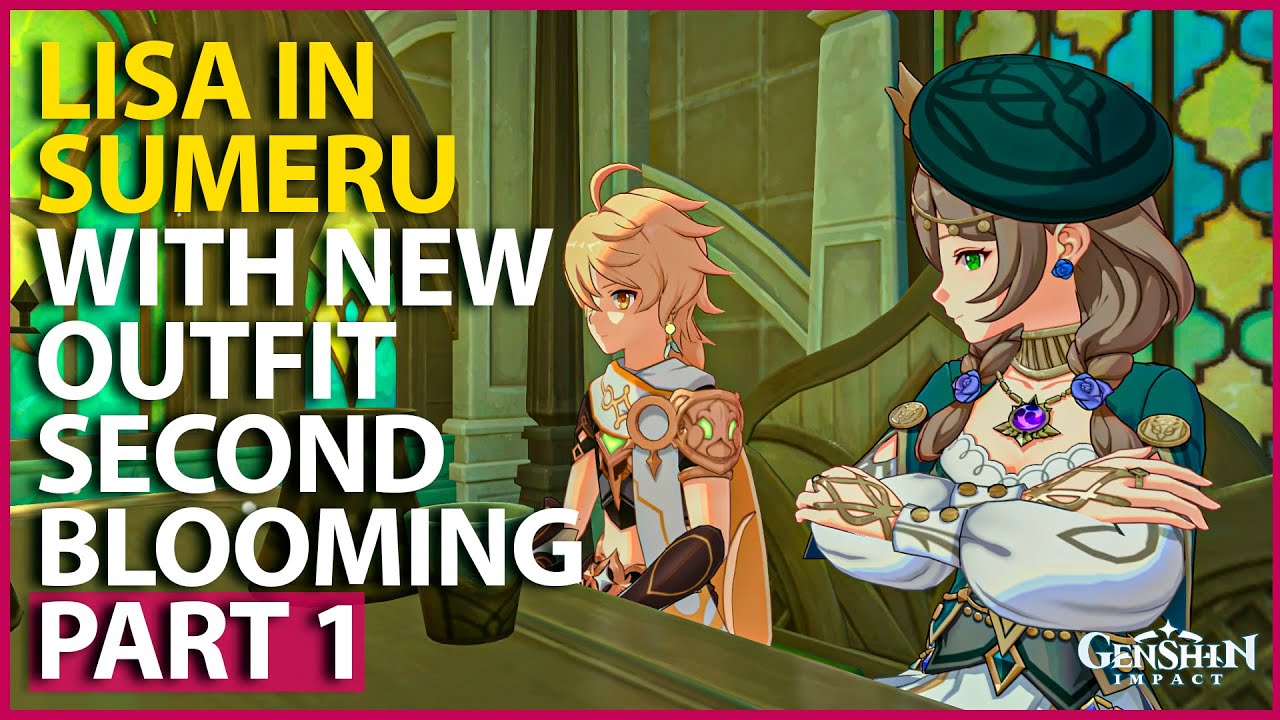 Second Blooming Event Full Story Part 1 Lisa the famous student of ...