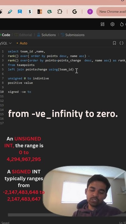 Signed vs. Unsigned Integers in #sql Explained! #code #viralvideo # ...