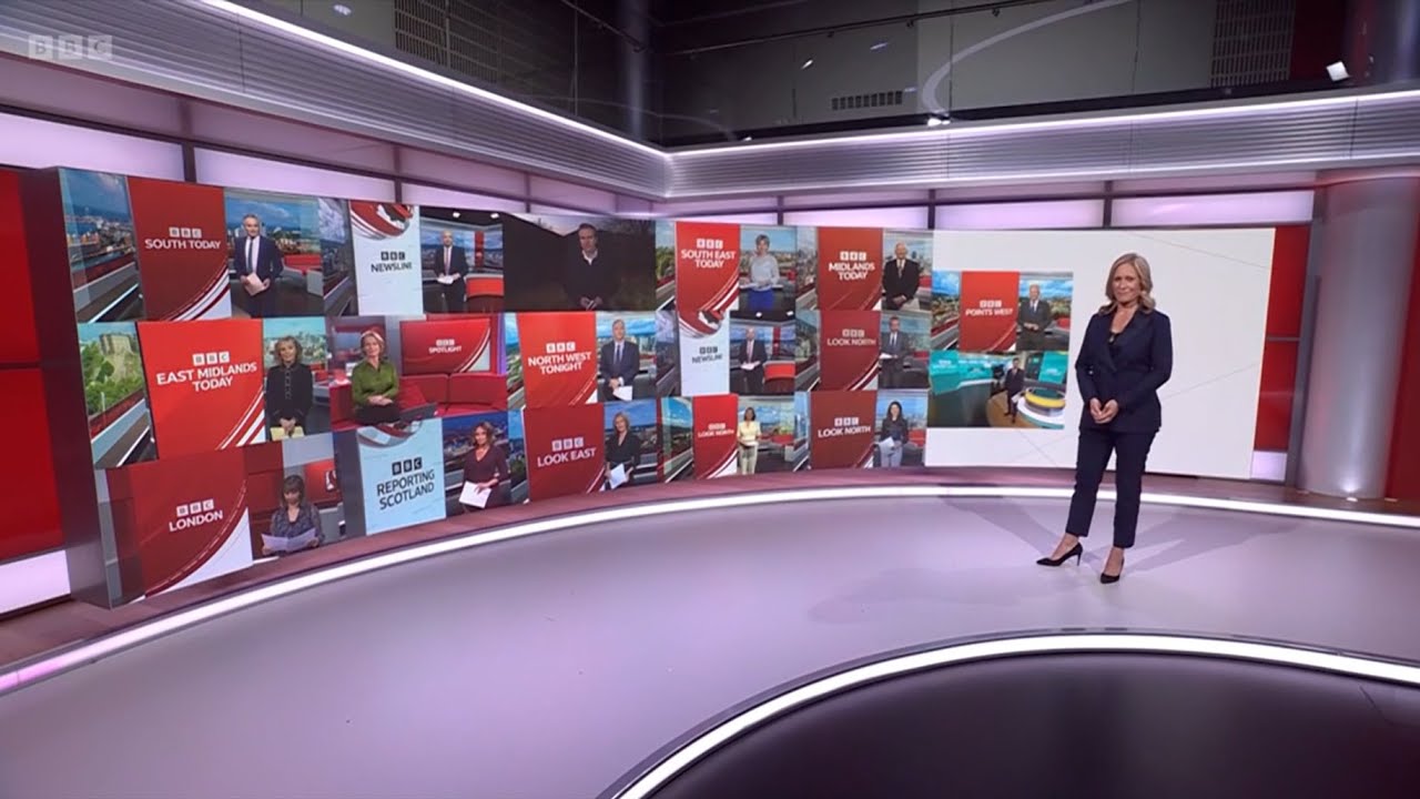 BBC ONE - Regional/national news intros - 22nd October 2024 - YouTube