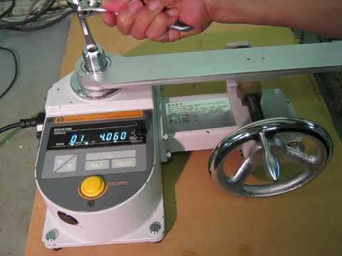 TOHNICHI DOTE20N Torque wrench tester 動作確認 - YouTube