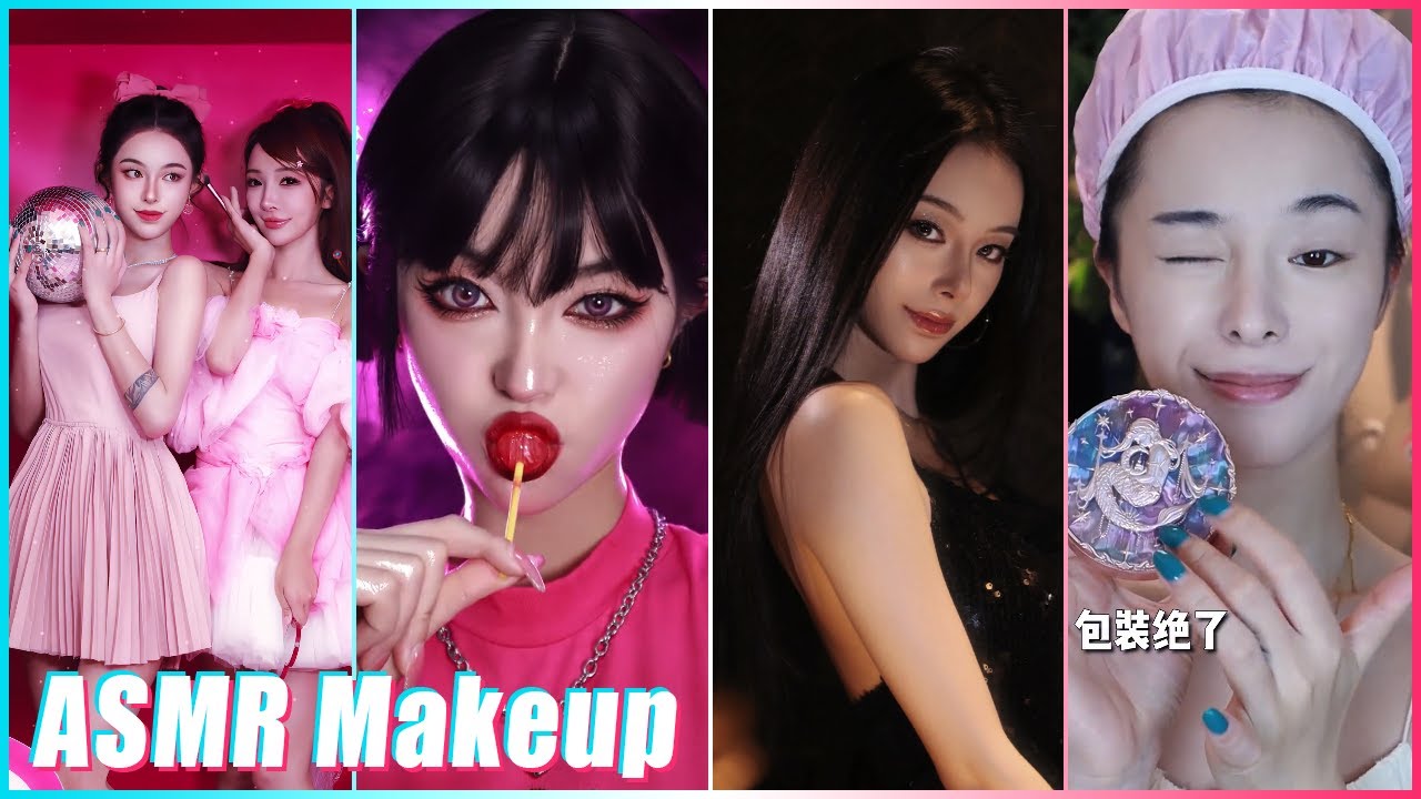 Mitsuisen☘️Aesthetic ASMR Makeup Tutorial Best satisfying makeup asmr🍃Beauty Secrets🌿300 - YouTube
