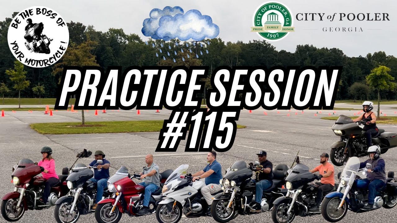Practice Session #115 - GEORGIA - Advanced Slow Speed Motorcycle Riding ...