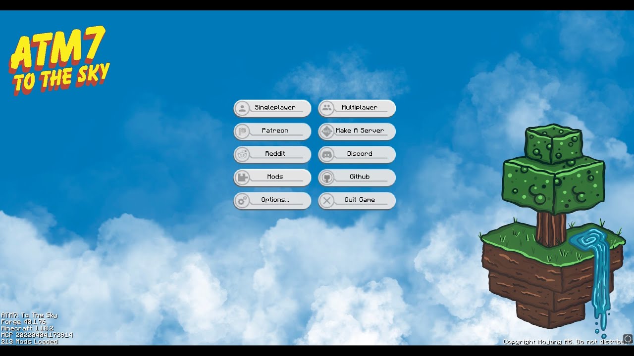 MODDED MINECRAFT - All The Mods 7 SKY BLOCK - YouTube