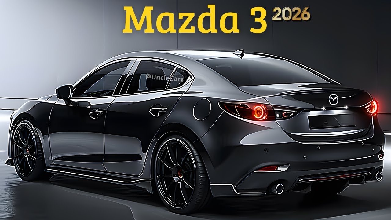 FINALLY!! 2026 Mazda 3 – The Ultimate Compact Sedan Car Redefined ...
