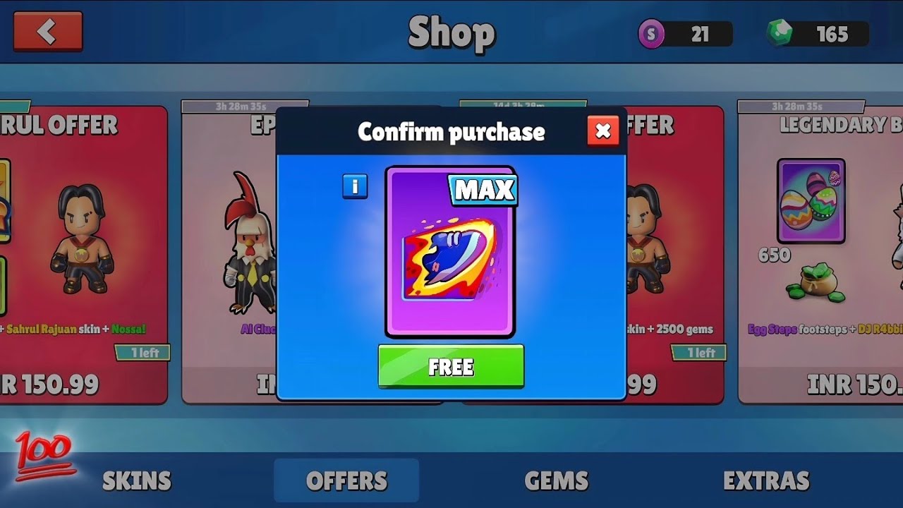 STUMBLE GUYS GIVING FREE "KICK" ABILITY WITH MAX LEVEL💯 ||STUMBLE GUYS ...