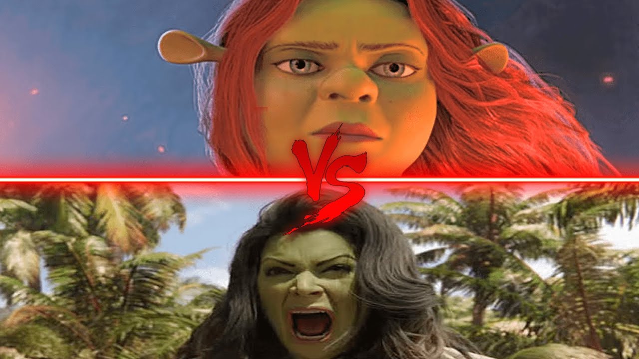 Fiona VS She Hulk - YouTube
