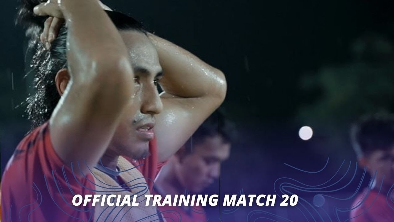 OFFICIAL TRAINING MATCH 20 - YouTube