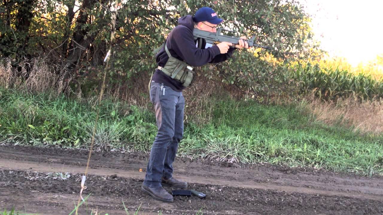 Norinco T97 NSR with various magazines - YouTube