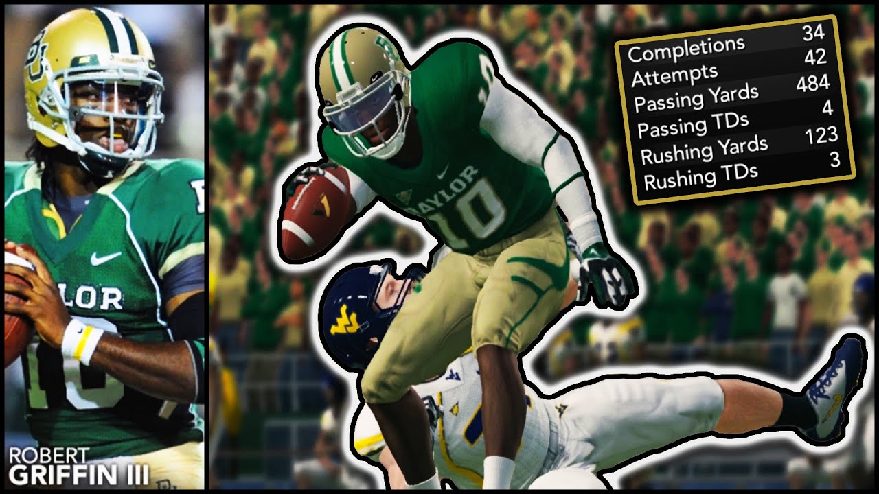 RG3 Dominates Vs West Virginia Ep. 4 | Robert Griffin III Heisman ...