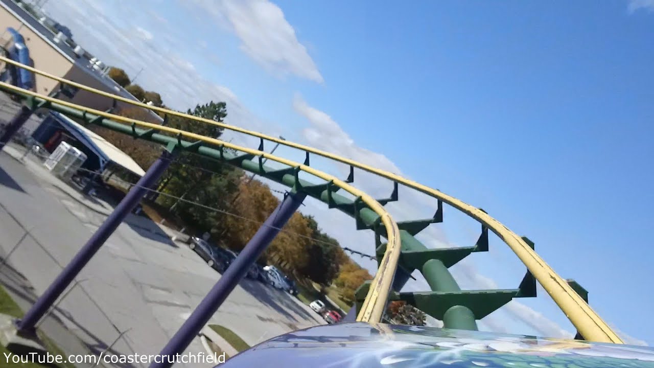 Dragon Fyre Front Row (HD POV) Canada's Wonderland - YouTube