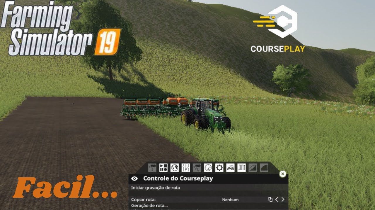 Como Plantar com CoursePlay || FS19 || - YouTube