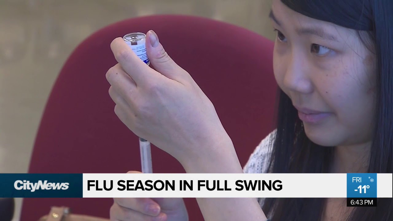Flu bug takes a bite out of Calgary - YouTube