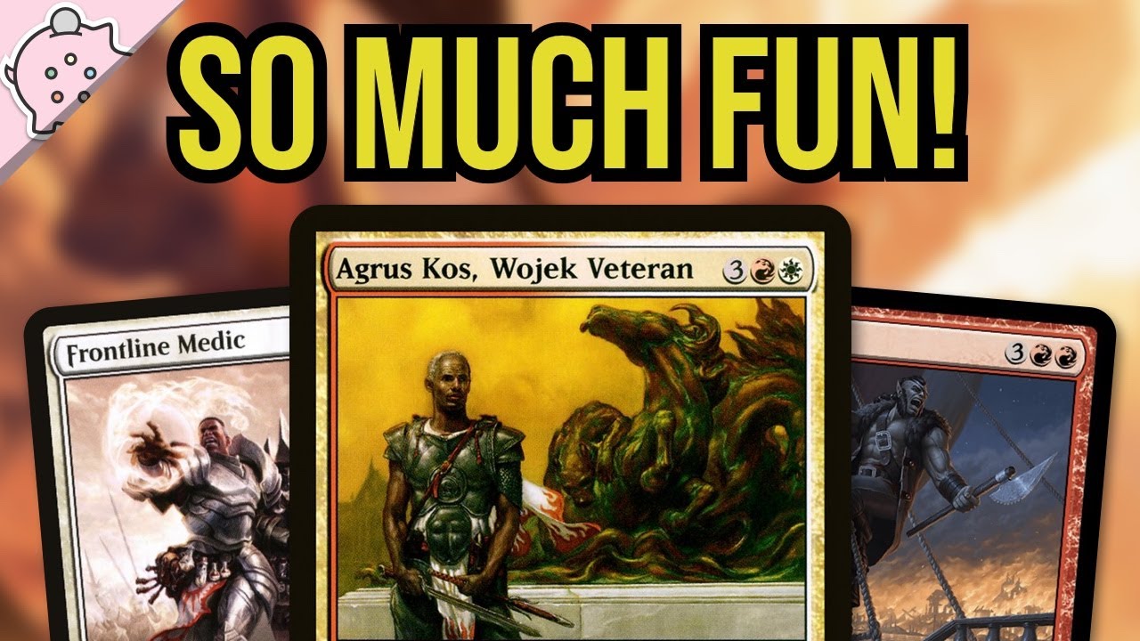 This Deck is So Much Fun! | Agrus Kos, Wojek Veteran Commander Deck ...