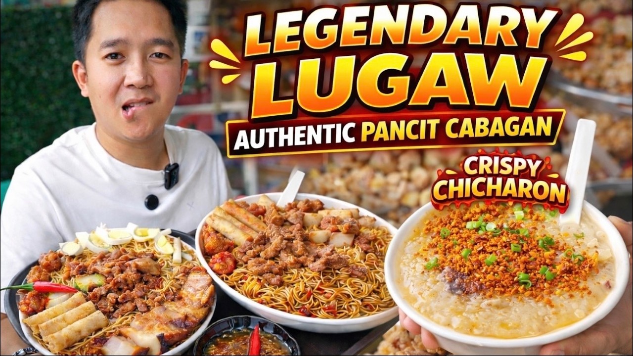 Ultimate Manila Street Food: 66 Years Lugawan, Pancit Cabagan, Crispy ...