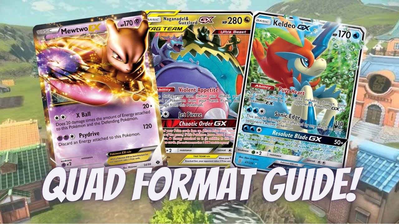 The Quad Box Format Guide! Pokemon TCG Alternate format! (3 ways to ...