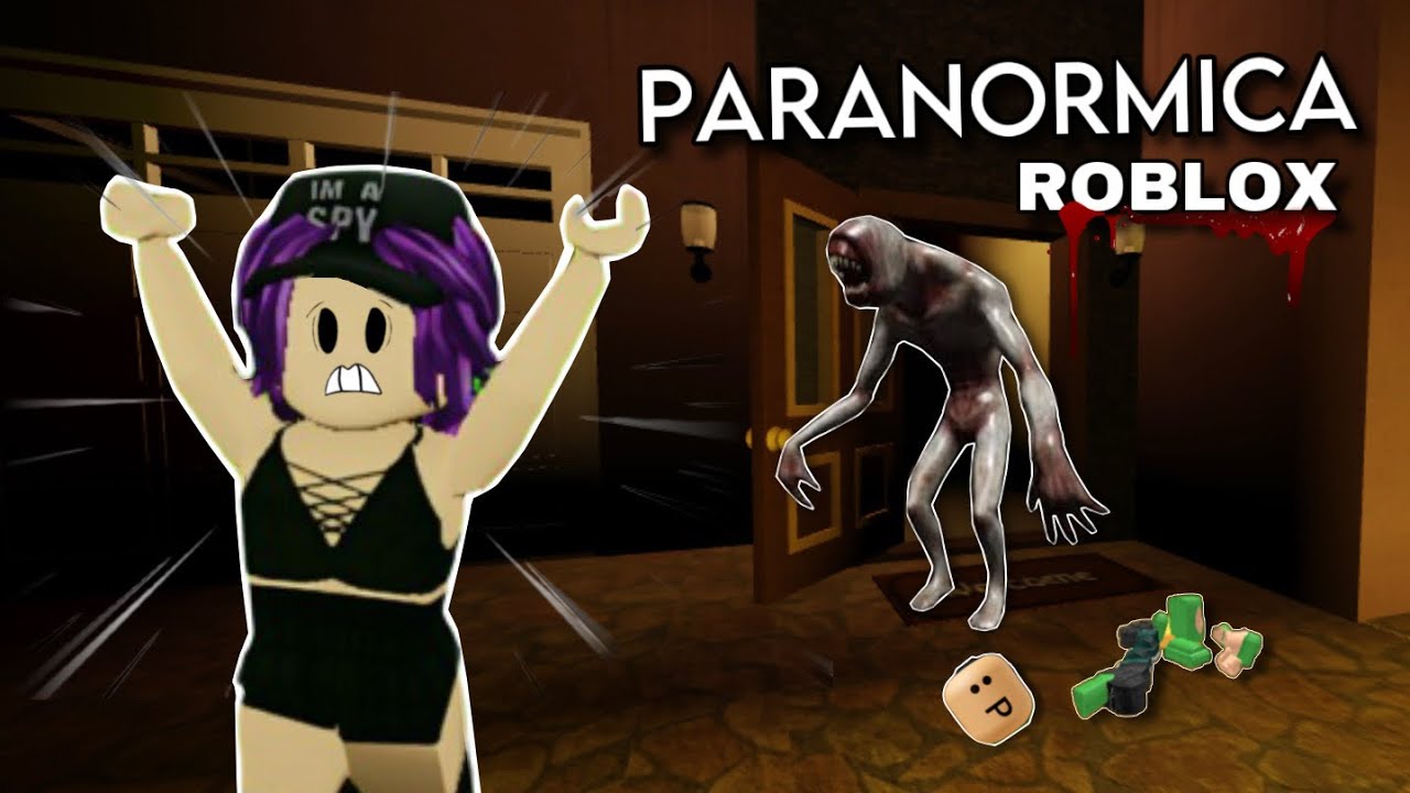 4 Idiots Play A Roblox Horror Game I Paranormica - YouTube