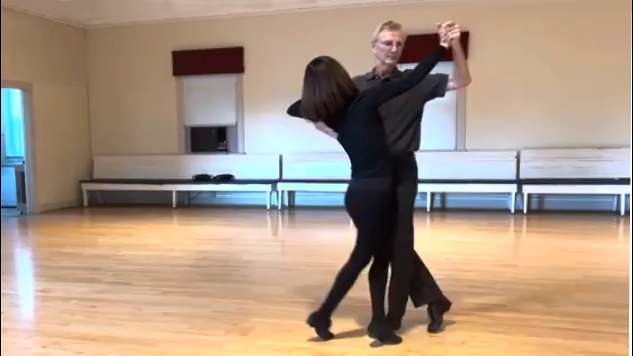 How to Dance a forward Lock in Waltz - YouTube