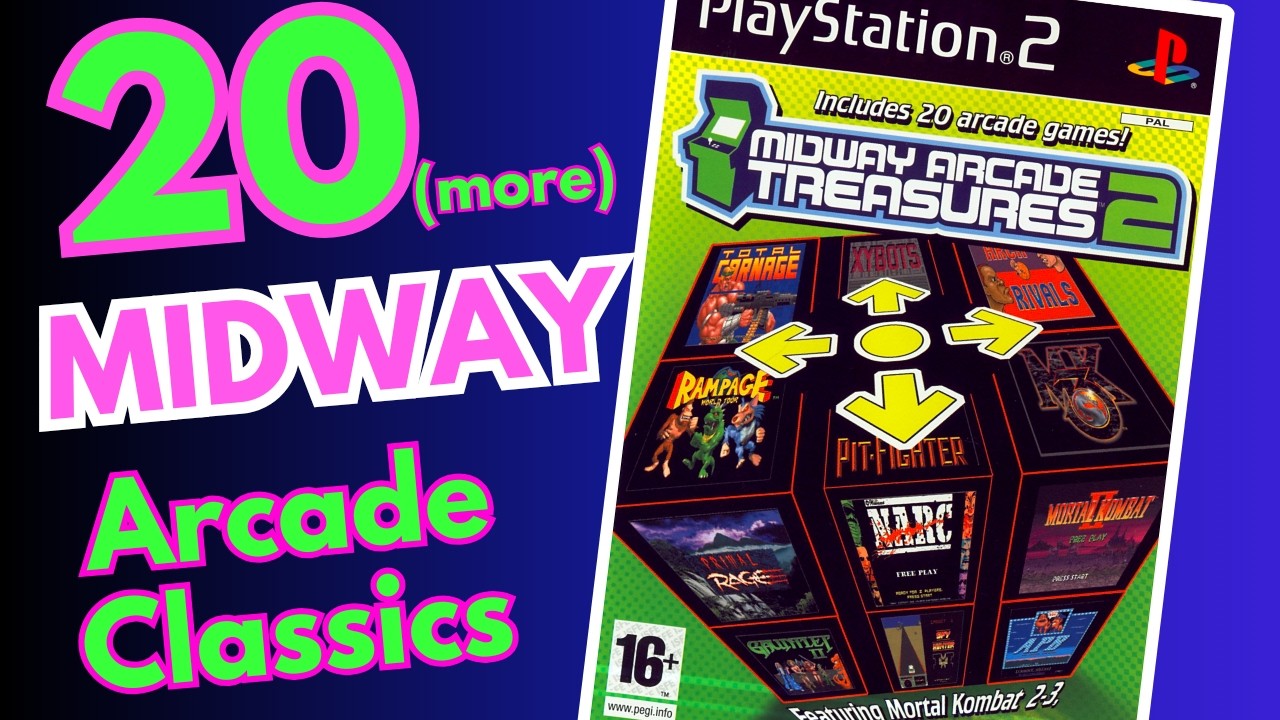Midway Arcade Treasures 2 - PS2 Retro Game Collection [20 Games] - YouTube