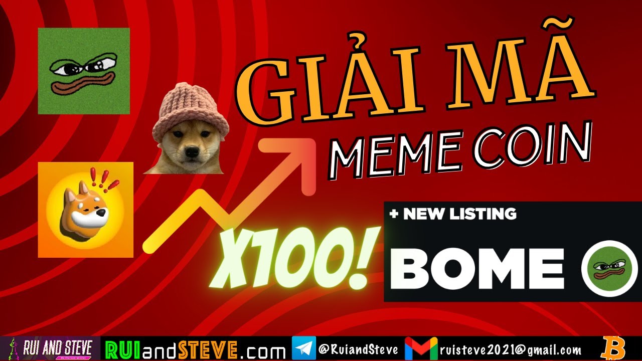 Giải mã làn sóng MEME COIN! $BOME x50 và list Binance chỉ sau 3 ngày ra ...