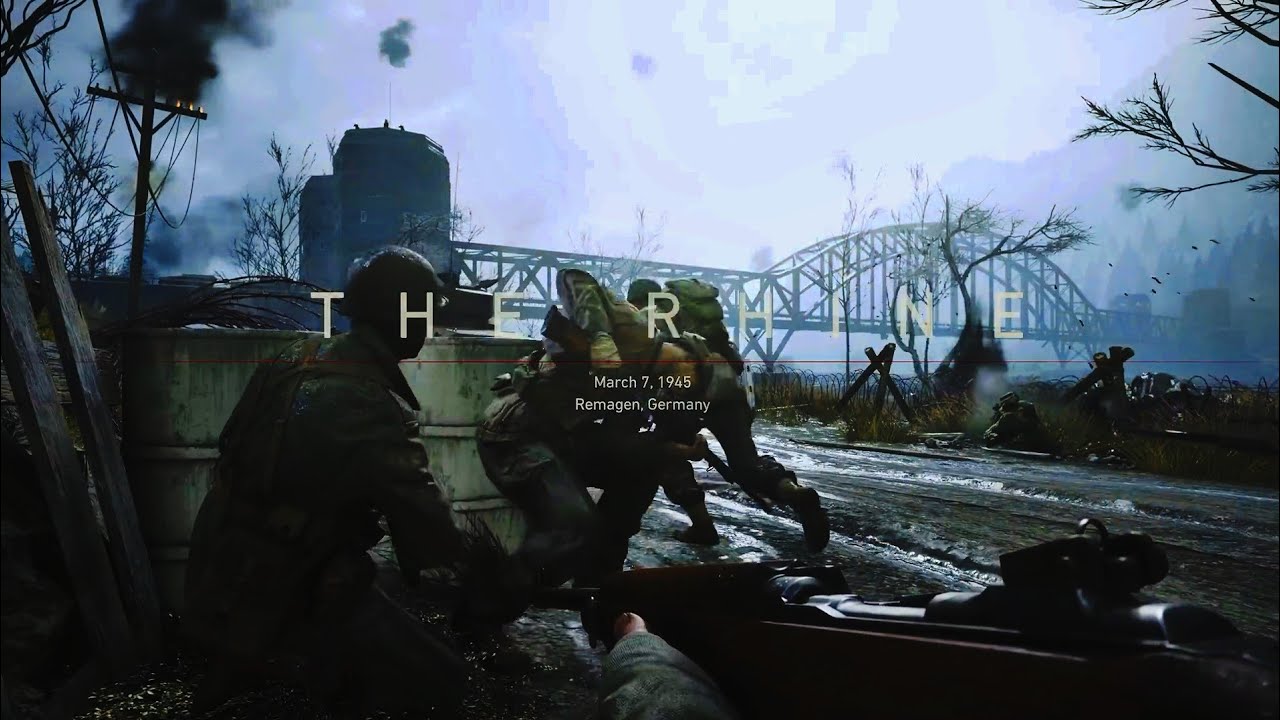 Call Of Duty - WW2 The Rhine Playstation 5 - YouTube