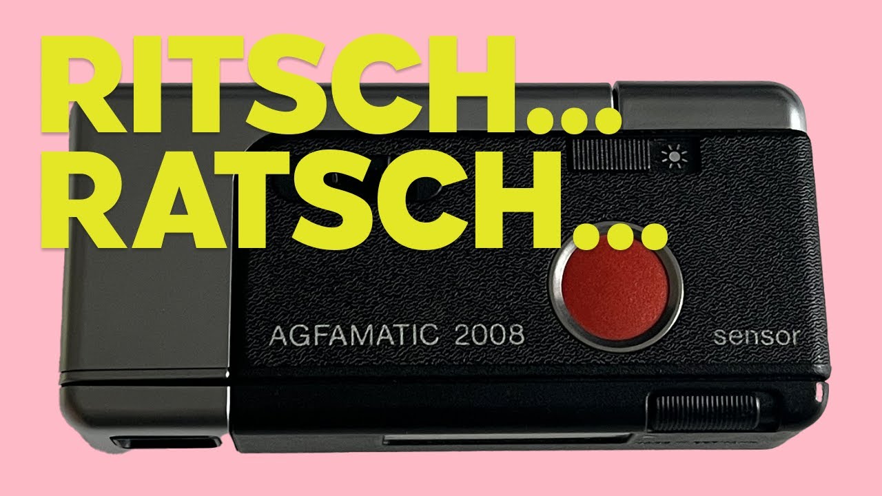 Agfa Agfamatic 2008 pocket | 110er Film | Ritsch Ratsch Kamera | Film ...